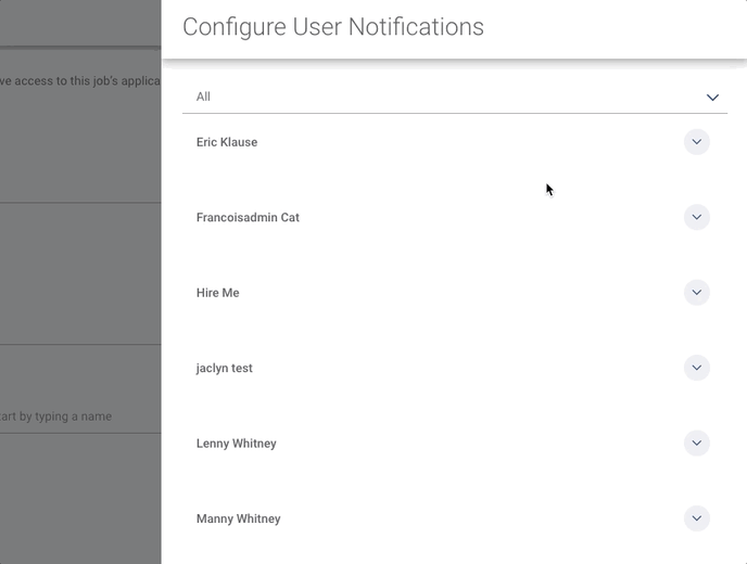 Managing notification settings